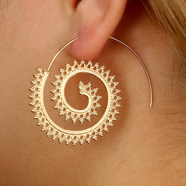 Henna Hoops Earrings – Cutie Gifts Store
