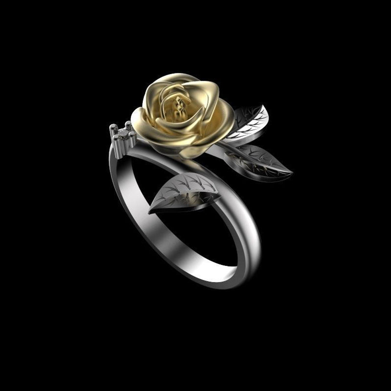Delicate Vintage Flower Ring – Cutie Gifts Store