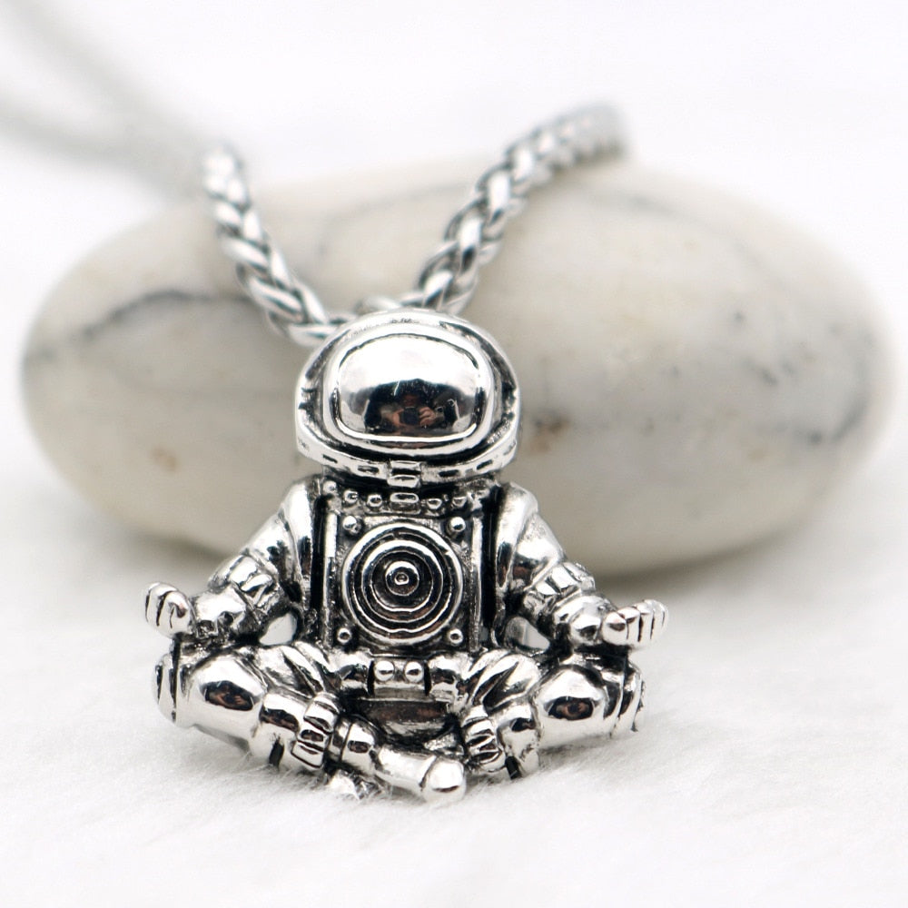 Zen Spaceman Necklace – Cutie Gifts Store